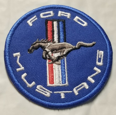 Ford Mustang Embroidered Patch approx 3" | eBay