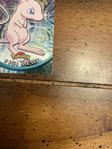 2000 Topps Chrome Pokemon #151 Mew TV Set Holo Card | eBay