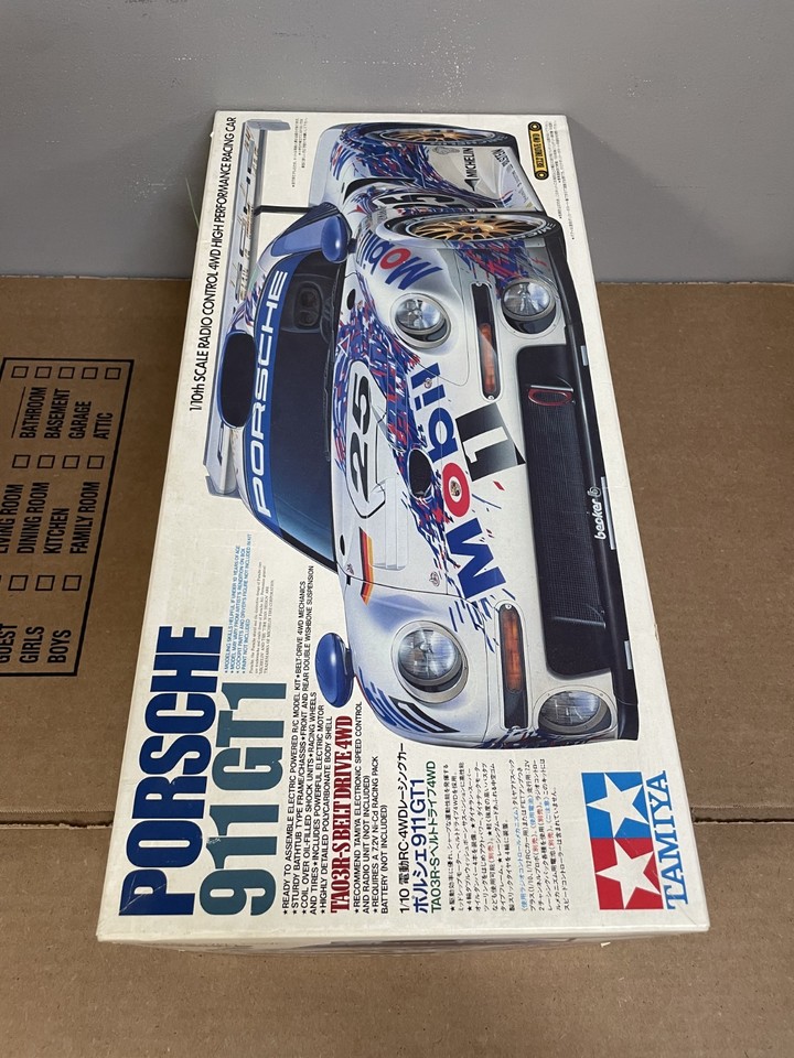 Tamiya TA03R-S #58193 Porsche 911 GT1 1/10 R/C Kit | eBay