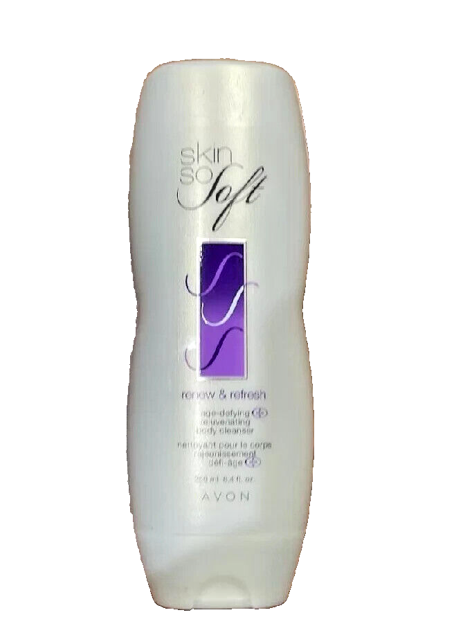 NEW sealed Avon SkinSo Soft Renew Refresh Age Defying Rejuvenating Body ...
