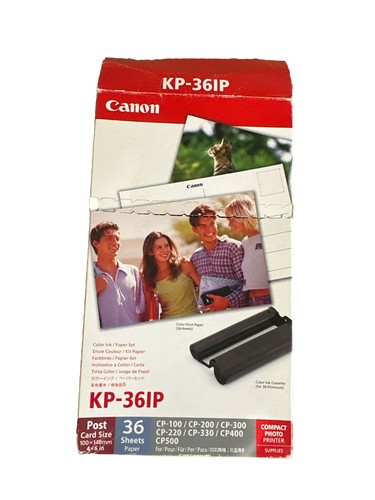 CANON SELPHY CP COLOR INK and PAPER SET KP-361P 13803013009| eBay