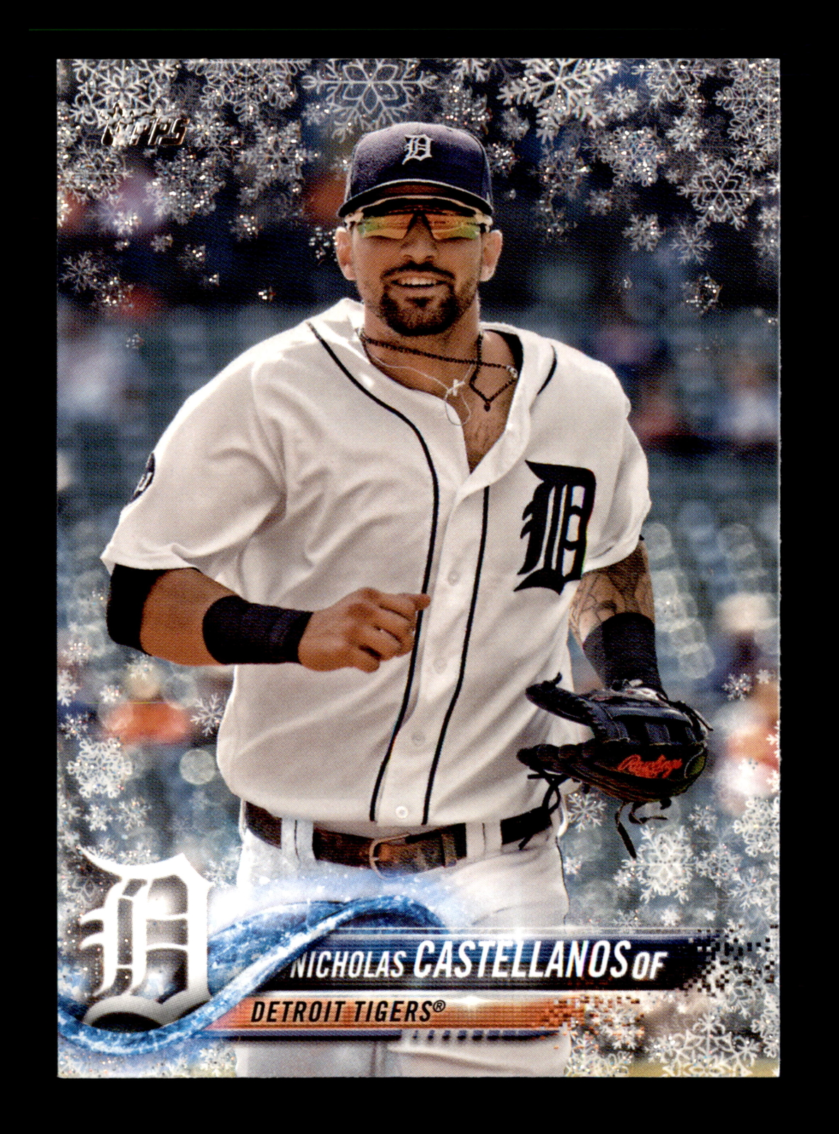 2018 Topps Holiday #HMW43 Nicholas Castellanos Detroit Tigers Baseball ...