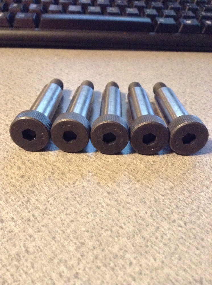 NEW LOT OF 5 CAMCAR Shoulder Screws 1/2"X1-3/4", 3/8-16, Hex Socket | eBay