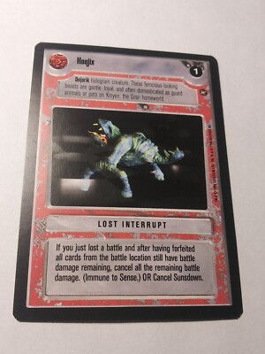 1996 Star Wars Customizable Card Game: A New Hope Expansion Set Houjix ...