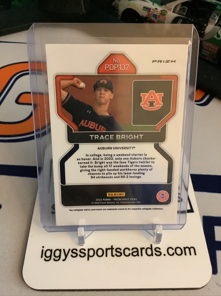 Trace Bright SILVER PRIZM - 2022 Panini Prizm Draft Picks Baseball | eBay