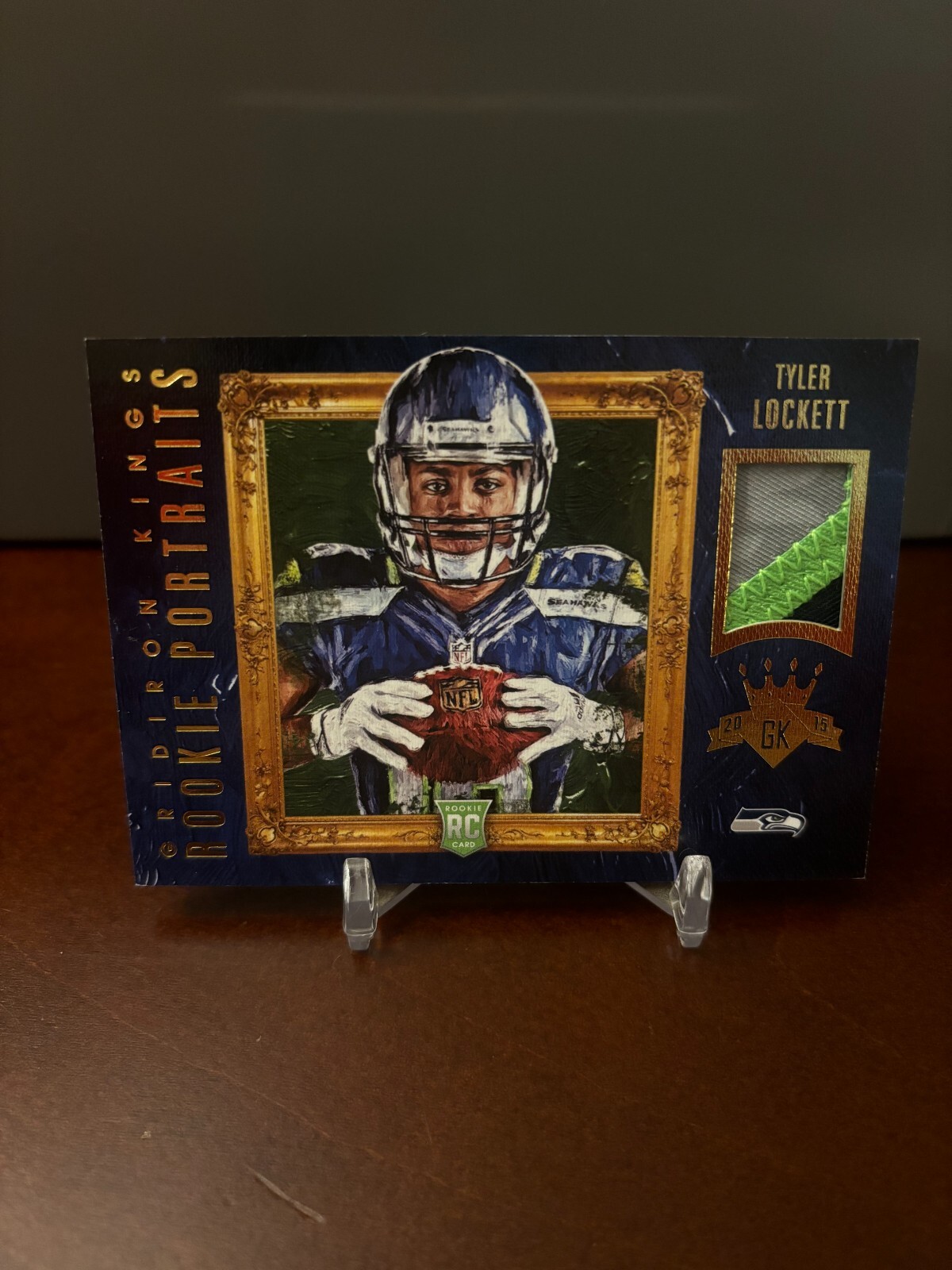 2015 Panini Gridiron Kings Portraits Memorabilia /49 Tyler Lockett ...