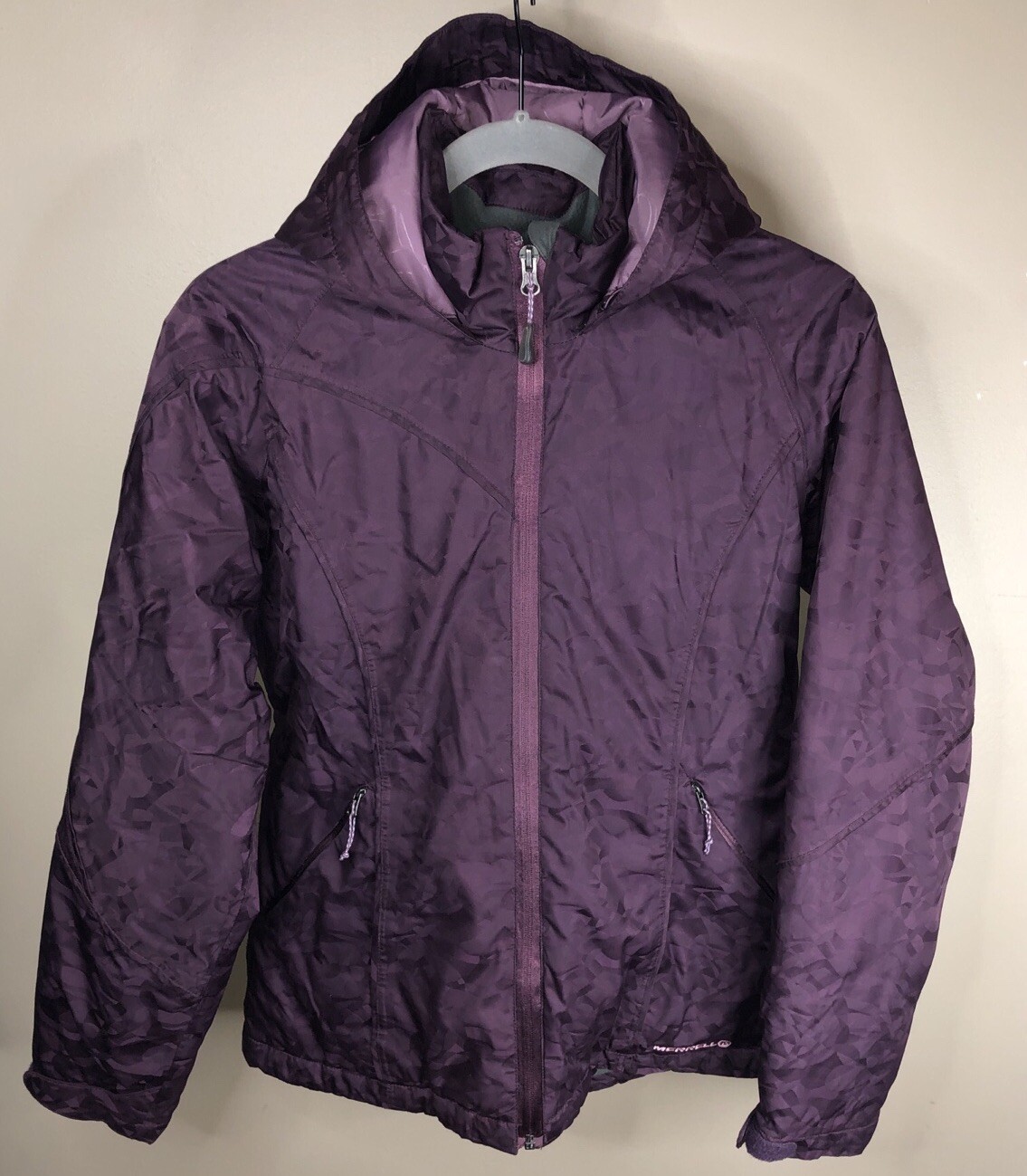 MERRELL Opti-Shell Opti-Warm COAT JACKET Winter Ski Purple Plum Size ...
