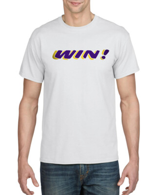 LSU WIN! LOGO T-SHIRT | eBay