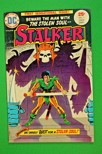 STALKER # 1 FINE DC COMICS 1975 - STEVE DITKO - WALLY WOOD - Bronze Age ...