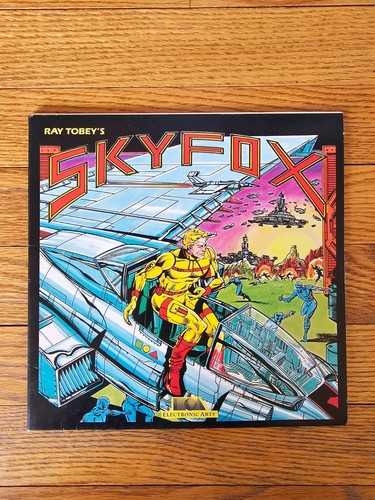 Sky Fox Game for Commodore Amiga Electronic Arts Cover No Manual 1984 ...