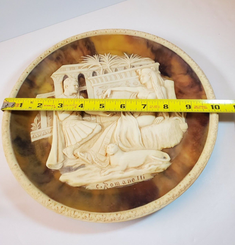 Vintage Collectible Plate Anthony and Cleopatra - C. Romanelli Limited ...