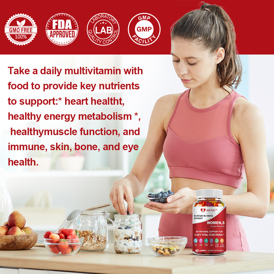 Primal Queen Women's Balanced Hormone Gummies Super Food Supplement 60 ...