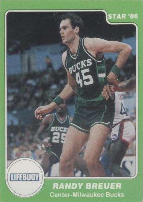 1985-86 Star Lifebuoy Milwaukee Bucks - Randy Breuer #2 for sale online ...