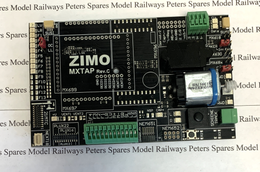 Zimo MXTAPS DCC Decoder Tester and Connection Board for Small Scale ...