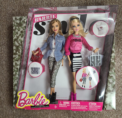 Costco Exclusive Barbie Stylin' Friends Vestidos Moda style Dolls NEW ...