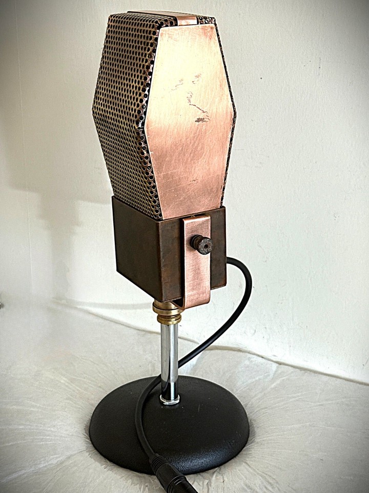 Massive Rare 1930's Velocity Ribbon Microphone, RCA/Bruno? works (PB90 ...