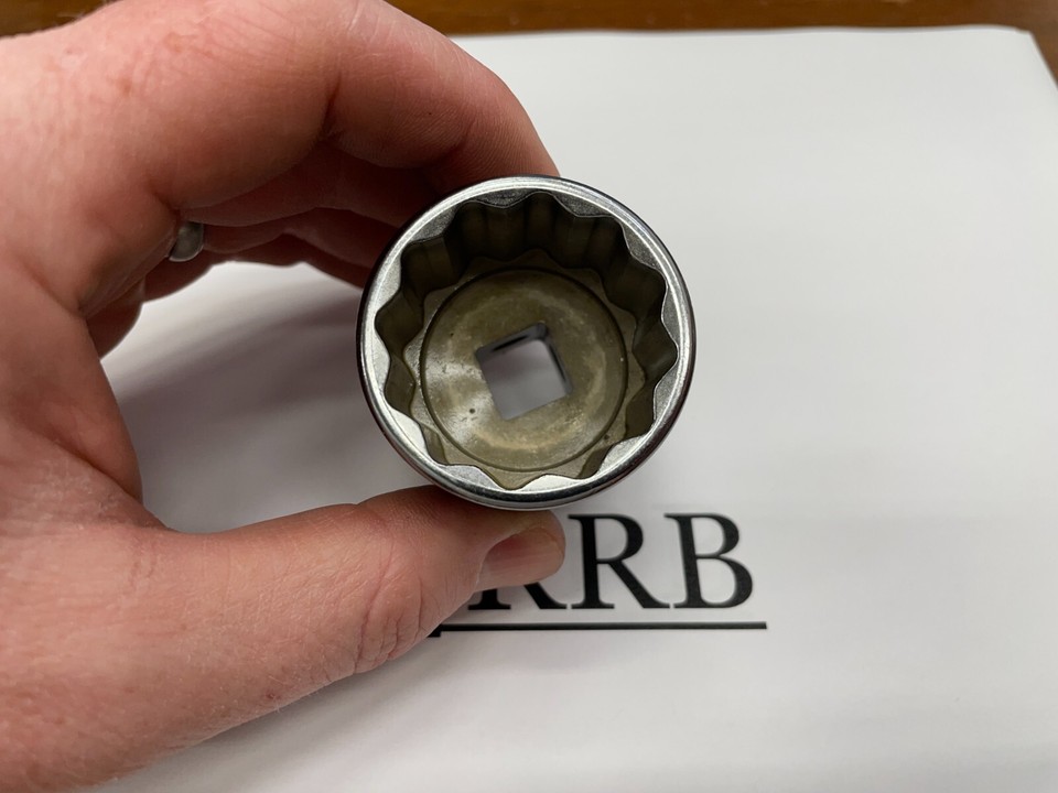 Snap-on Tools USA NEW 1/2 Drive 1-5/16" SAE 12 Point Shallow Chrome ...