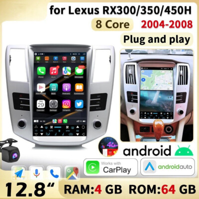 For Lexus Rx300/330/350/400h Android 12 Car Gps Radio Navi Carplay ...