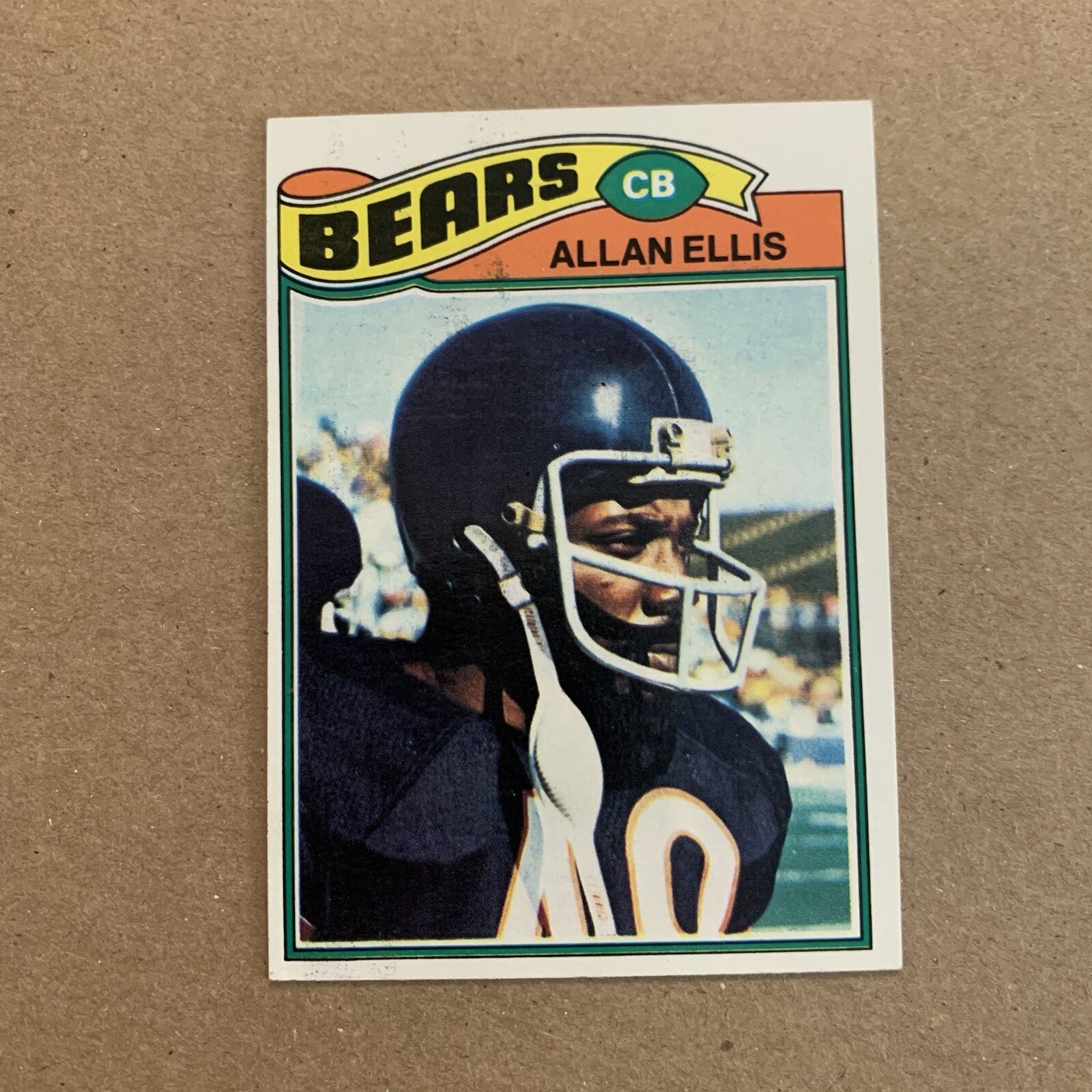1977 Topps Allan Ellis # 321 Chicago Bears Football Card NFL | eBay