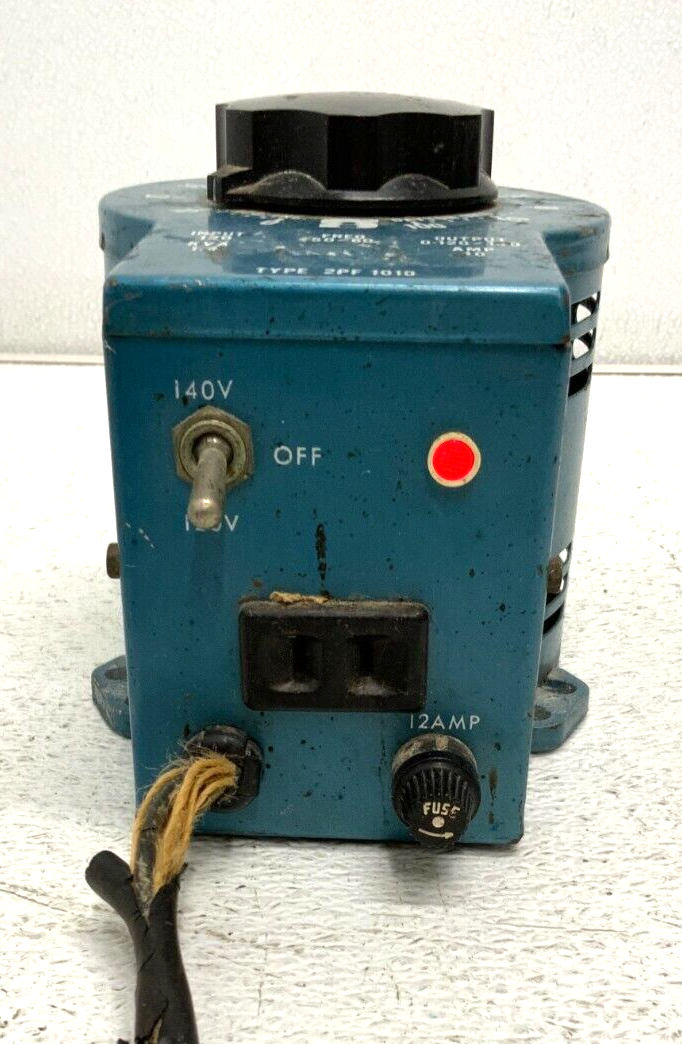 Staco 2PF 1010 Variable Variac Autotransformer 0-120/240V 1.4KVA 10A ...