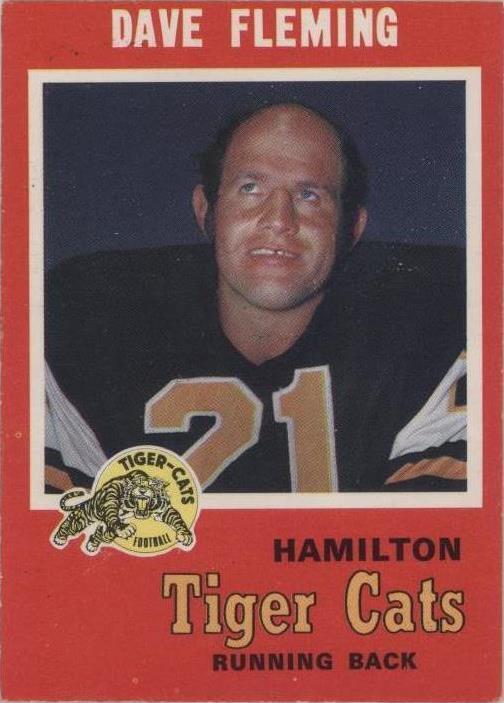 1971 O-Pee-Chee Canadian Football League - Dave Fleming #67 (RC) for ...