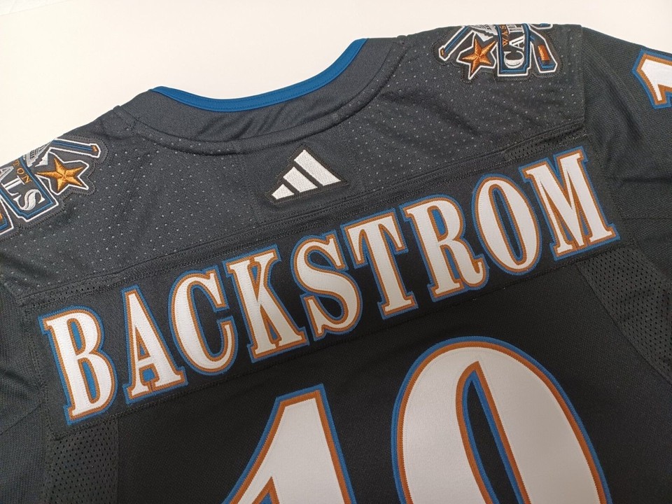 BACKSTROM WASHINGTON CAPITALS AUTHENTIC ADIDAS REVERSE RETRO 2.0 HOCKEY ...