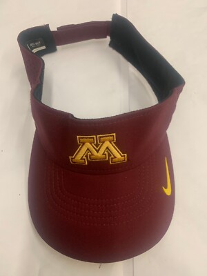 Minnesota Gophers Hat Cap Visor Maroon Gold Pre Owned HT6+137 | eBay