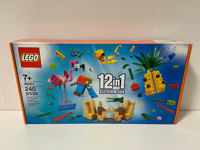 LEGO 40411 12 in 1 Rebuild Into Creative Fun Exclusive NEW 673419325639 ...