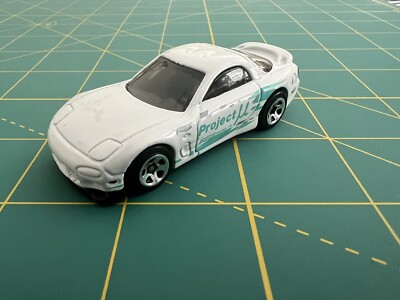 2024 HOT WHEELS (LOOSE) - ‘95 MAZDA RX-7 HW J-IMPORTS 9/10 WHITE RX7 | eBay