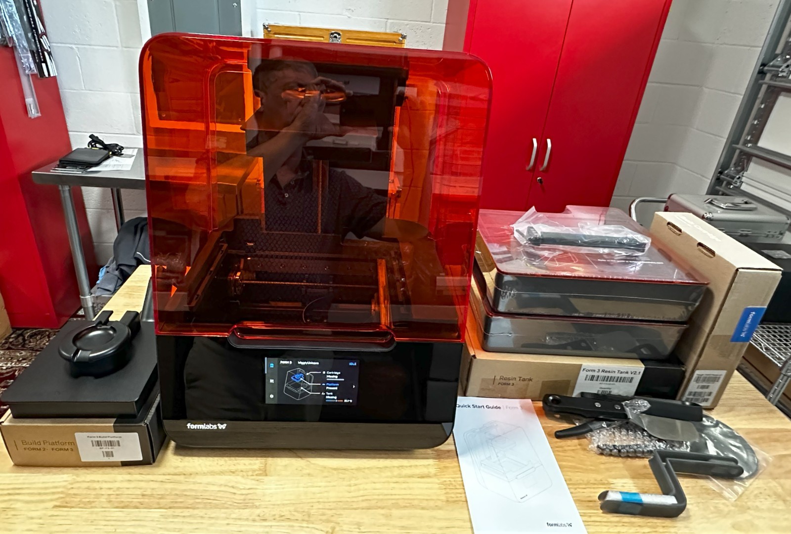 Mint Condition Formlabs Form 3 Printer and Accessories - Free Shipping ...