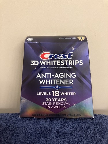 Crest 3D Whitestrips Radiant Express 18 Levels Whiter 28 Strips ...
