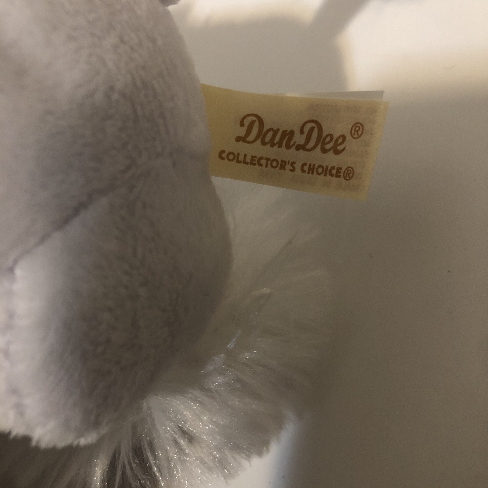 Dan Dee Collectors Choice Poodle Plush Stuffed Animal Toy 7 in. White ...