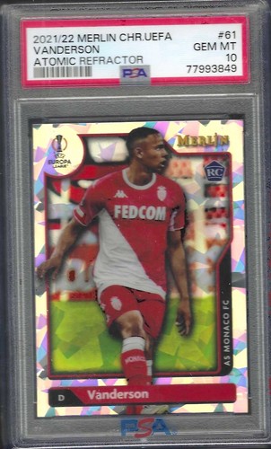 2021-22 Topps Merlin Collection Chrome Uefa Club Competitions ...