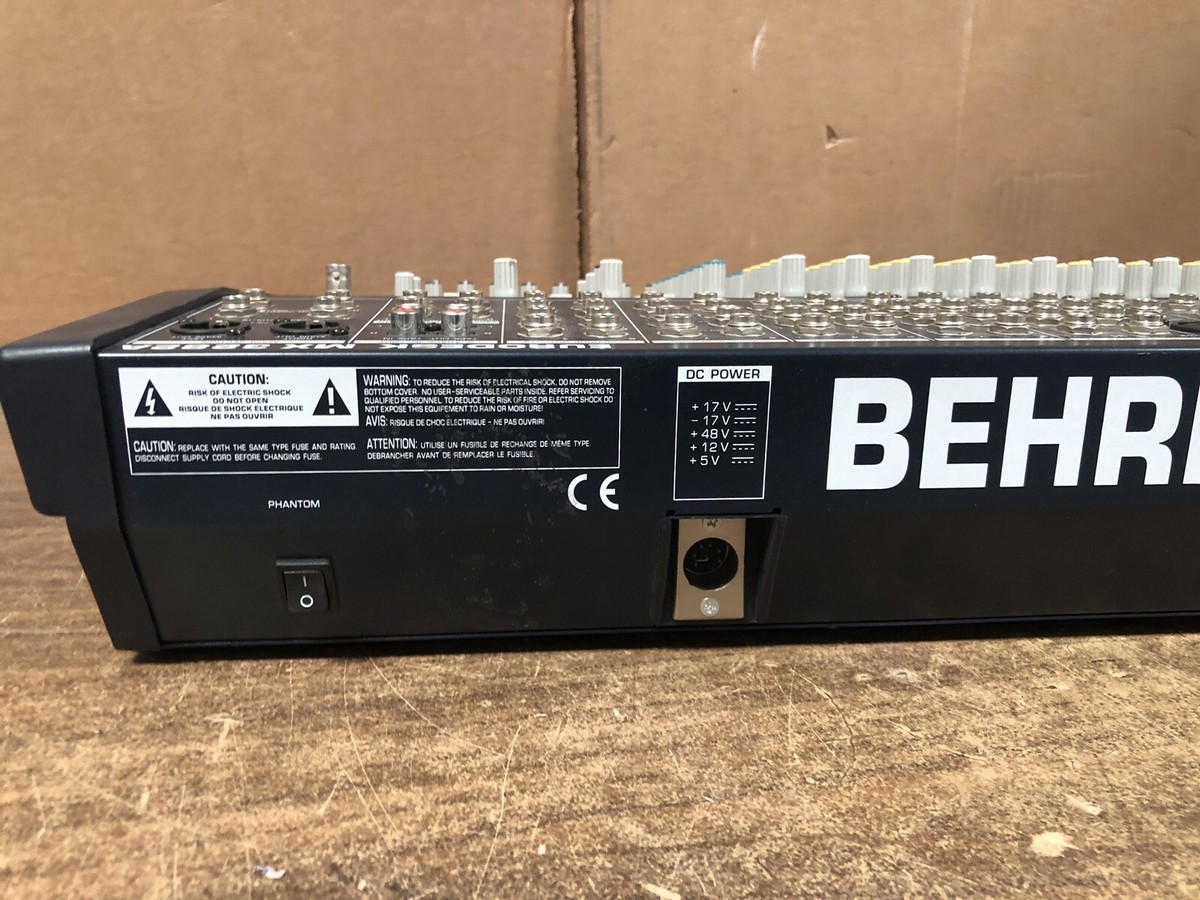 Behringer Eurodesk MX3282A 32-Channel 8-Bus Mixing Console Behringer Eurodesk MX3282A 32-Channel 8-Bus Mixing Console