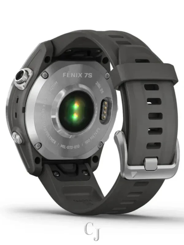 GARMIN FENIX 7S SILVER W/ GRAPHITE BAND SMARTWATCH 010-02539-00 | eBay