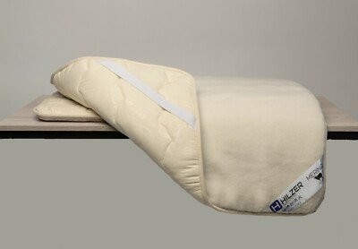 Organic Merino Wool Mattress Topper, Woolmark/eco friend white soft ...