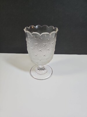 EAPG Stippled Star Stippled Star Spooner Gillinder & Sons Clear 1870 ...