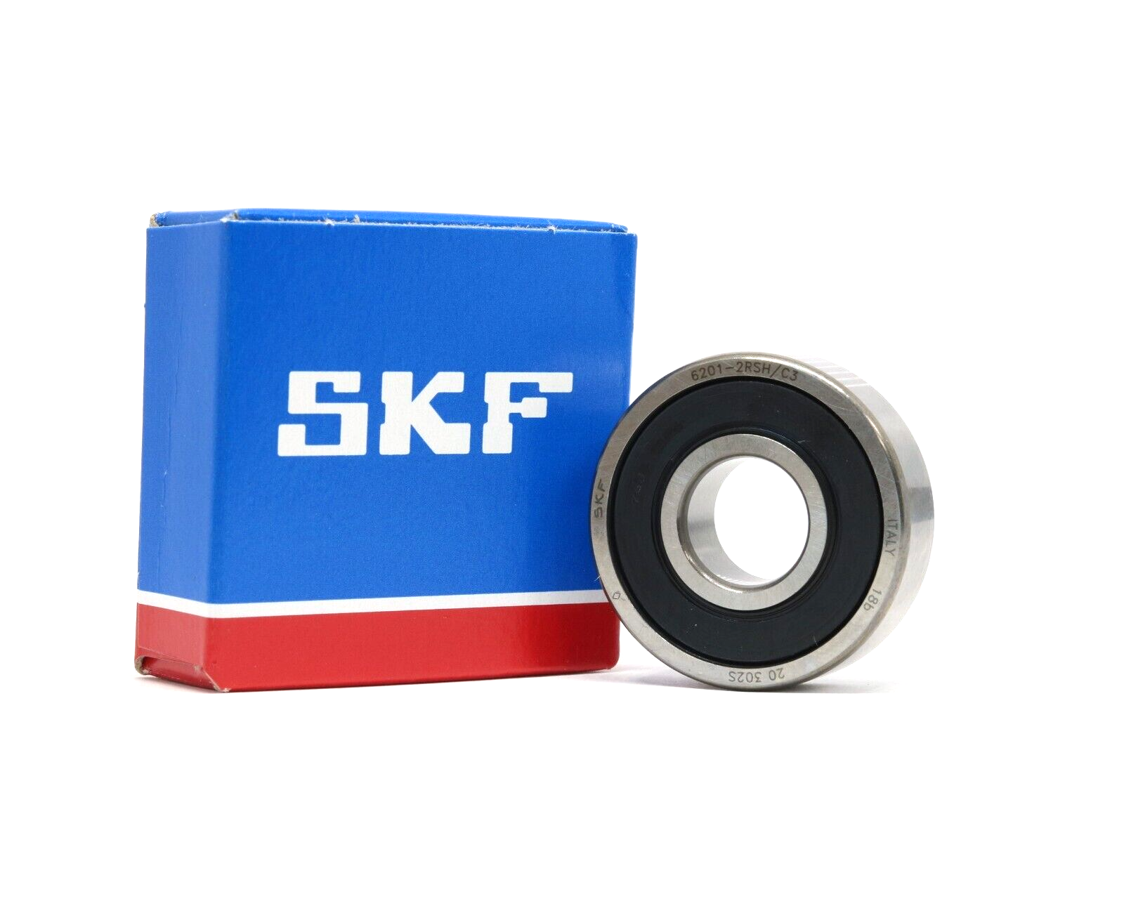 SKF 6201-2RS C3 Rubber Seal Ball Bearing 12x32x10 mm 6201 2RSH 6201RS ...