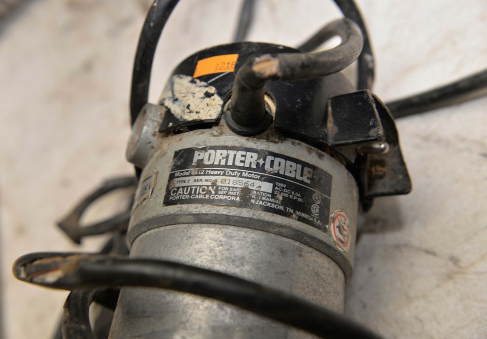 Porter Cable USA lock mortiser & templates 6912 router 6911 base ...