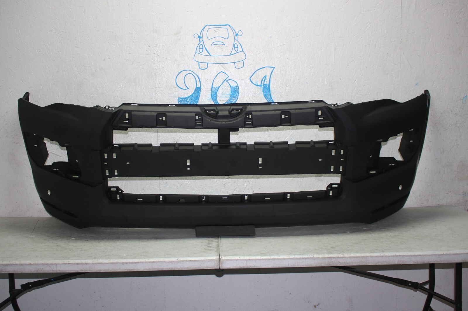 2014 2023 TOYOTA 4RUNNER LIMITED FRONT BUMPER COVER WITH SENSOR HOLES ...