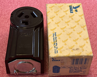 Eagle 30A 125BK-Box Surface Power Receptacle | eBay