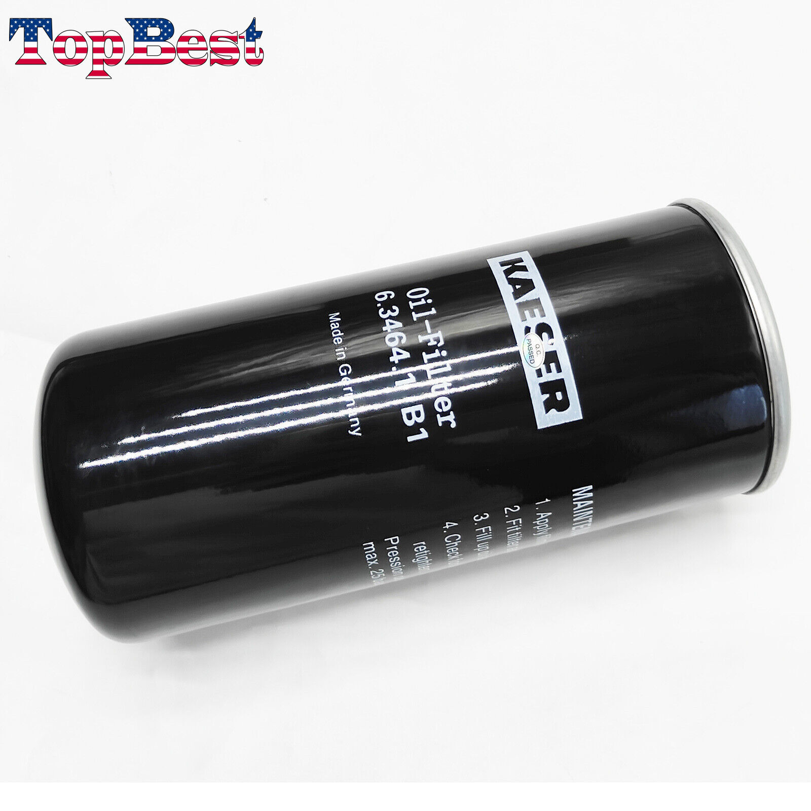 1Pcs New Oil Filter Element for 6.3464.1 Kaeser Air Compressor 6.3464 ...