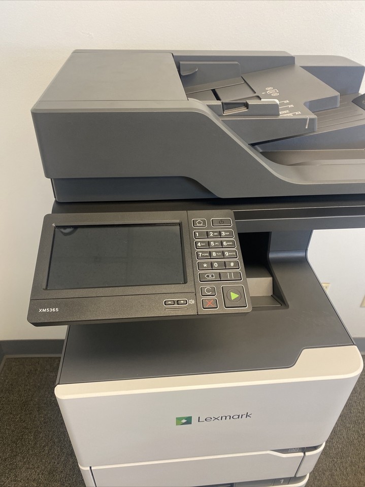 Lexmark XM5365 Laser MFP Printer B&W COPY SCAN email 65 PPM | eBay