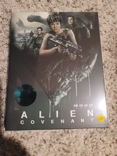ALIEN COVENANT Blu-ray Steelbook KimchiDVD FULL SLIP COVER Embossed ...