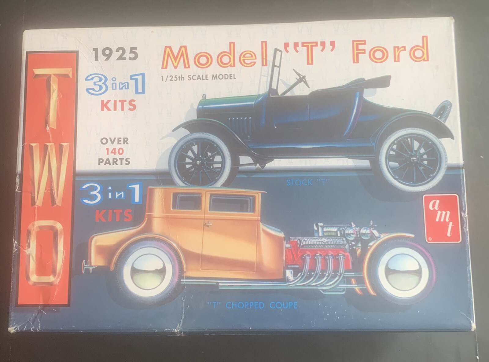 1925 Model T FUEL GAS TANK, CAP 138 1616 Model Car Parts COMBINE PARTS ...