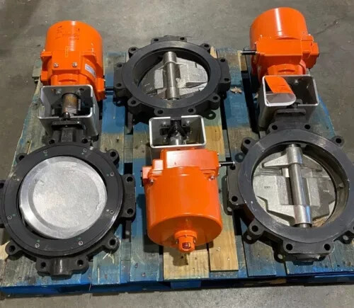 BELIMO F6300-150SHP+SY4-110 12" 2-Way Butterfly Valve BFV Class 150 | eBay