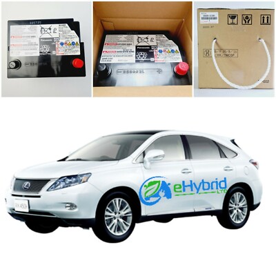 LEXUS RX450H 12V BATTERY GENUINE OEM PANASONIC S55D23L 2008 TO 2015 ...