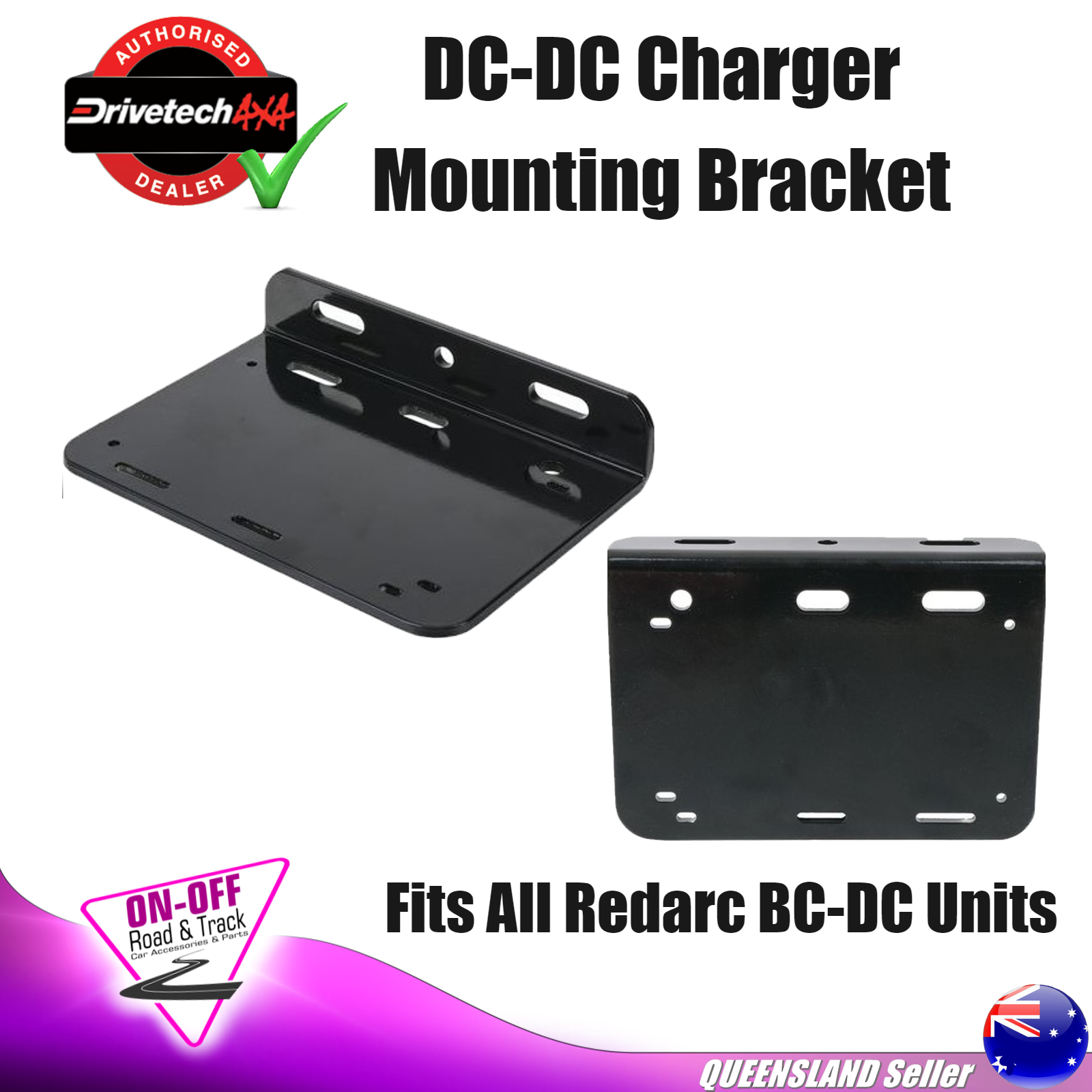 Drivetech 4X4 DT-02025 - DC-DC Charger Mounting Bracket | eBay