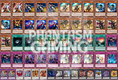 Kozmo Deck Tincan Farmgirl Acid Golem Cyber Dragon Nova Infinity Yugioh ...