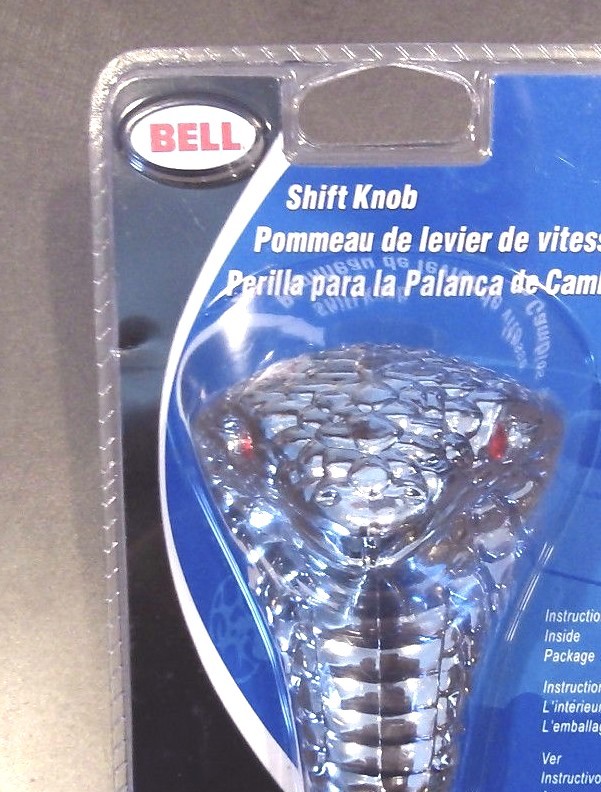 Cobra Snake Head Shifter Knob BELL 36718-1 Gear Shift CAR TRUCK NEW | eBay